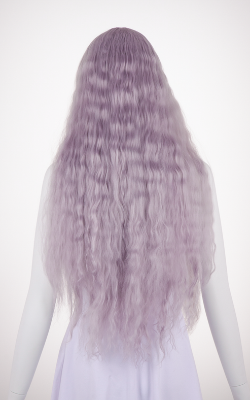 Ashley Classic - Long Crimped Wavy Wig with Bangs – Arda Wigs USA